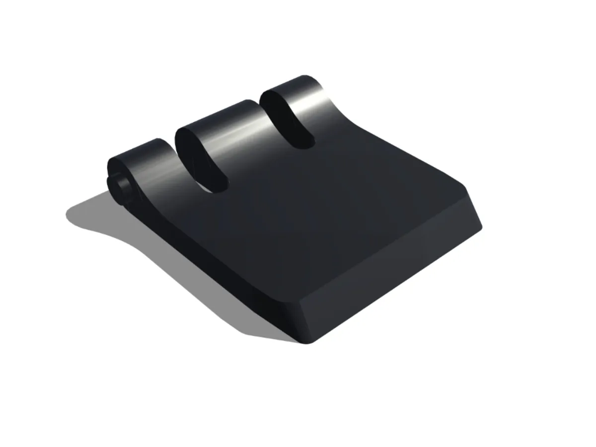 HP 680 Comfort keyboard riser feet - Free 3D Print Model - MakerWorld