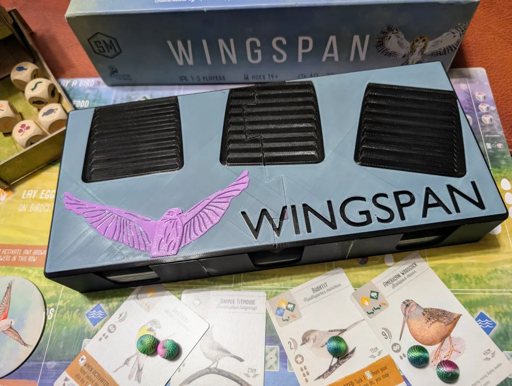 Wingspan Card Box/Organizer by RobbitHobbit22 - MakerWorld