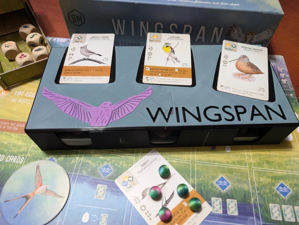 Wingspan Card Box/Organizer by RobbitHobbit22 - MakerWorld