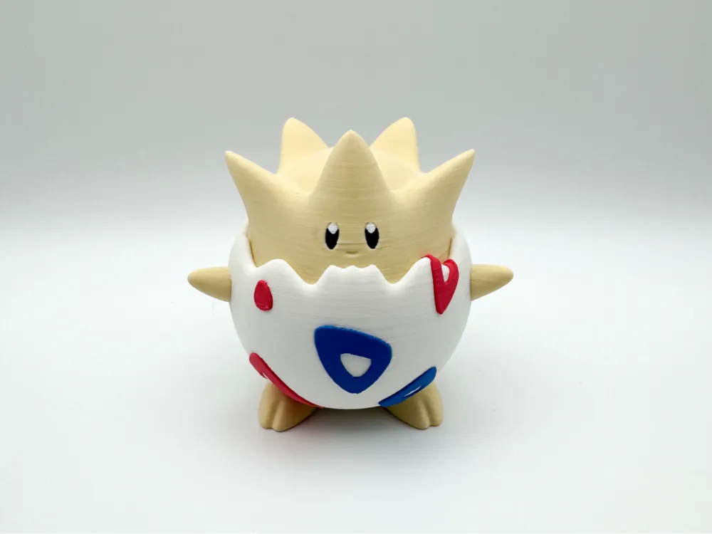 Togepi Multicolor by entroisdimensions_figurine MakerWorld: Download ...