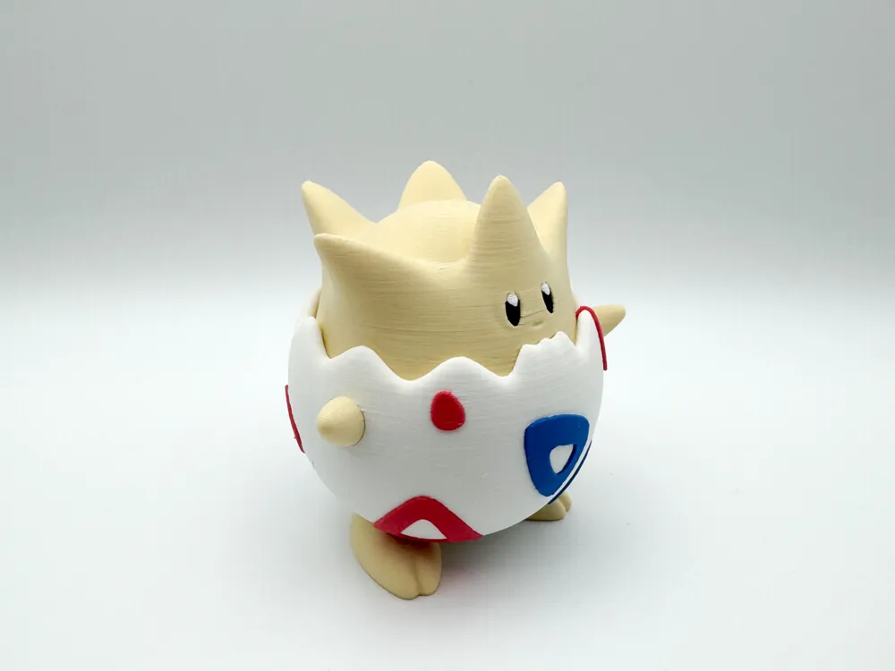 Togepi Multicolor by entroisdimensions_figurine MakerWorld: Download ...