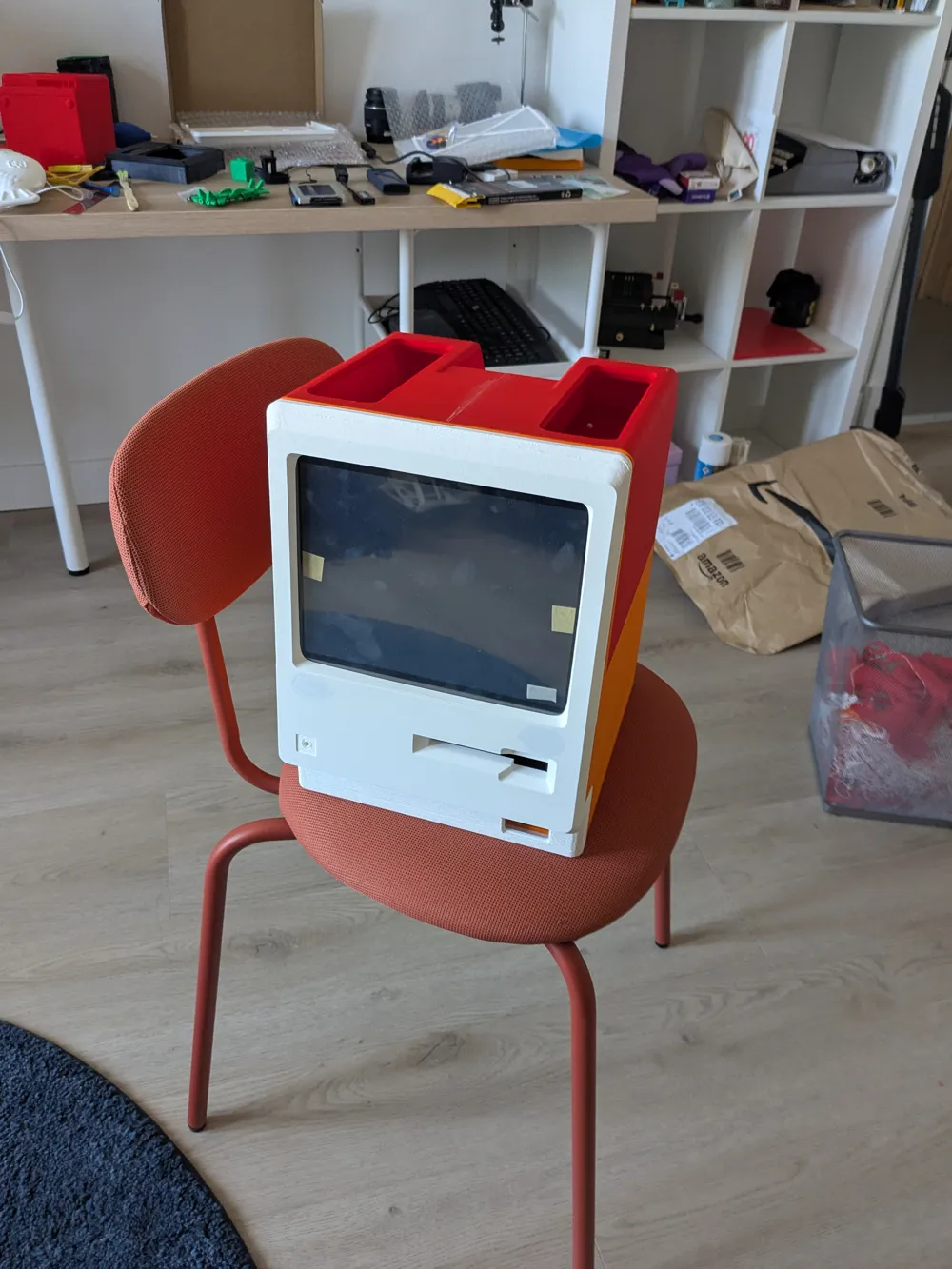 Packintosh - Mac 128 mini-ITX PC case - Free 3D Print Model - MakerWorld