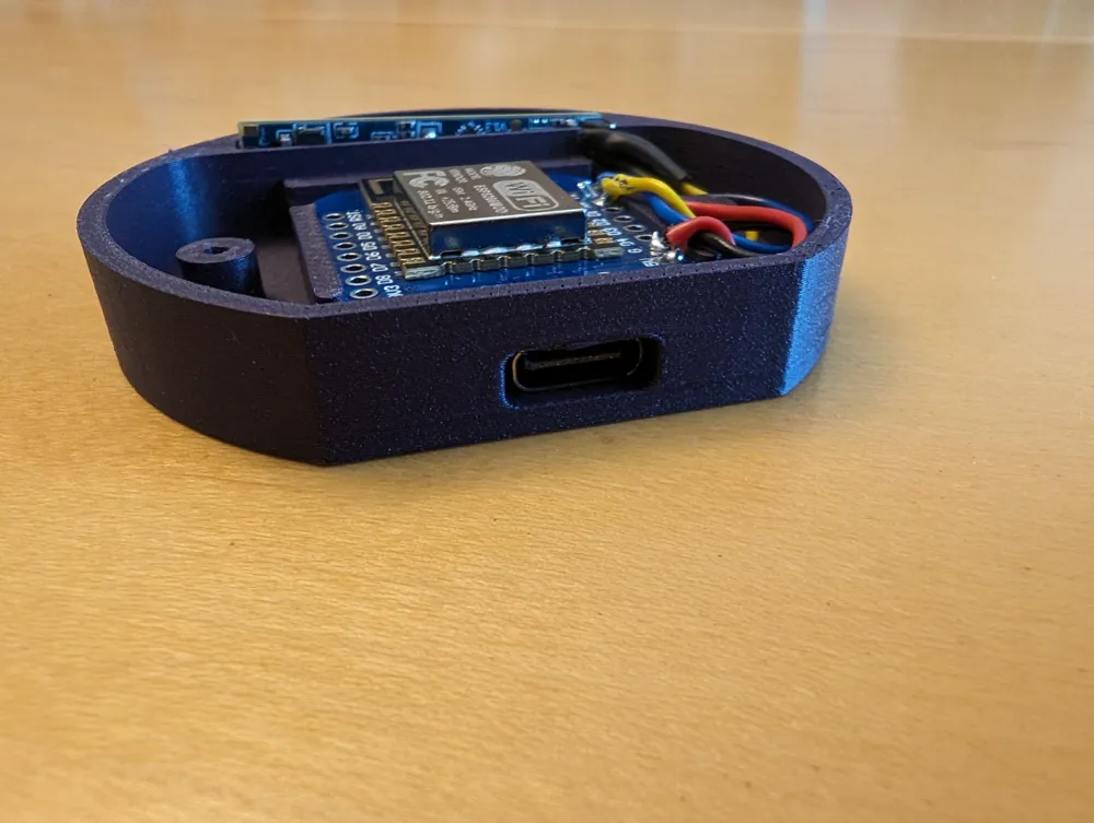 ESPHome Sensor - D1 Mini ESP8266 USBC and LD2410 case Remixed by ...
