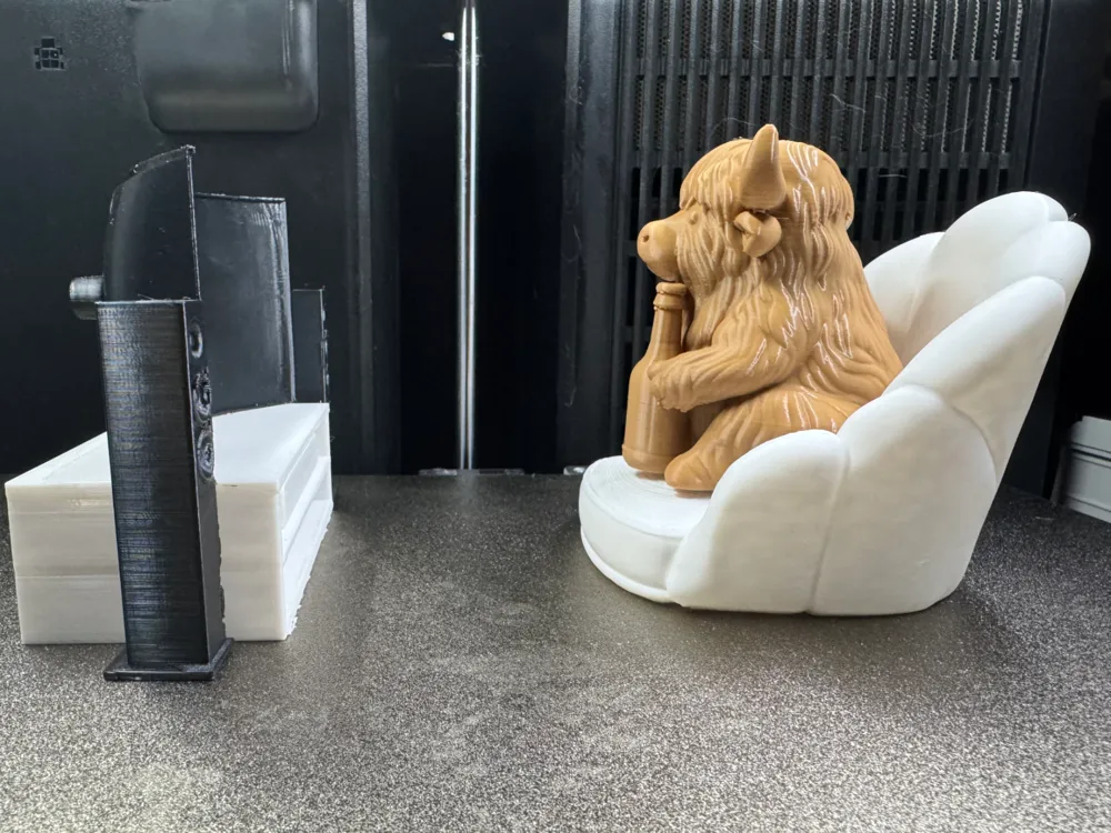 Chilled Highland Cattle - Free 3D Print Model - MakerWorld