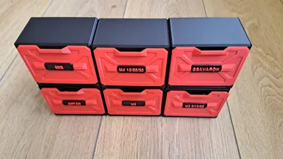 HSW Tilt Box - Rugged Storage Box - Free 3D Print Model - MakerWorld