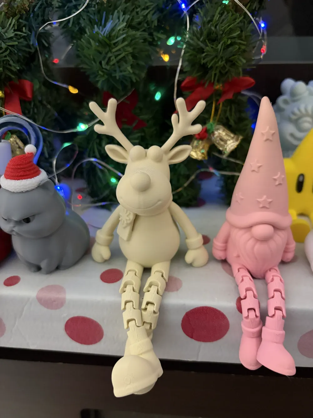 Long-Leg Reindeer – Christmas Edition - Free 3D Print Model - MakerWorld