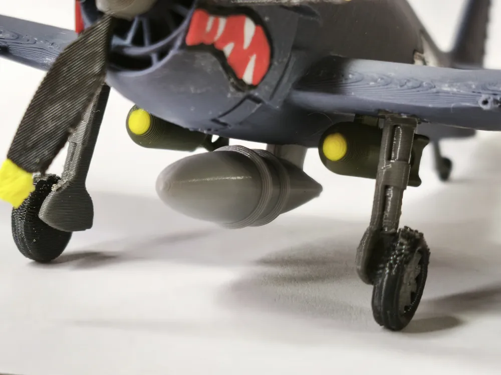 F6F Hellcat - 1:72 scale model by Sharko king MakerWorld: Download Free ...