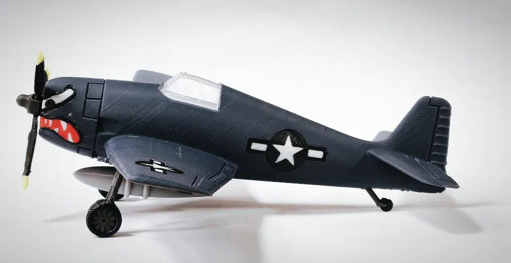 F6F Hellcat - 1:72 scale model by Sharko king MakerWorld: Download Free ...