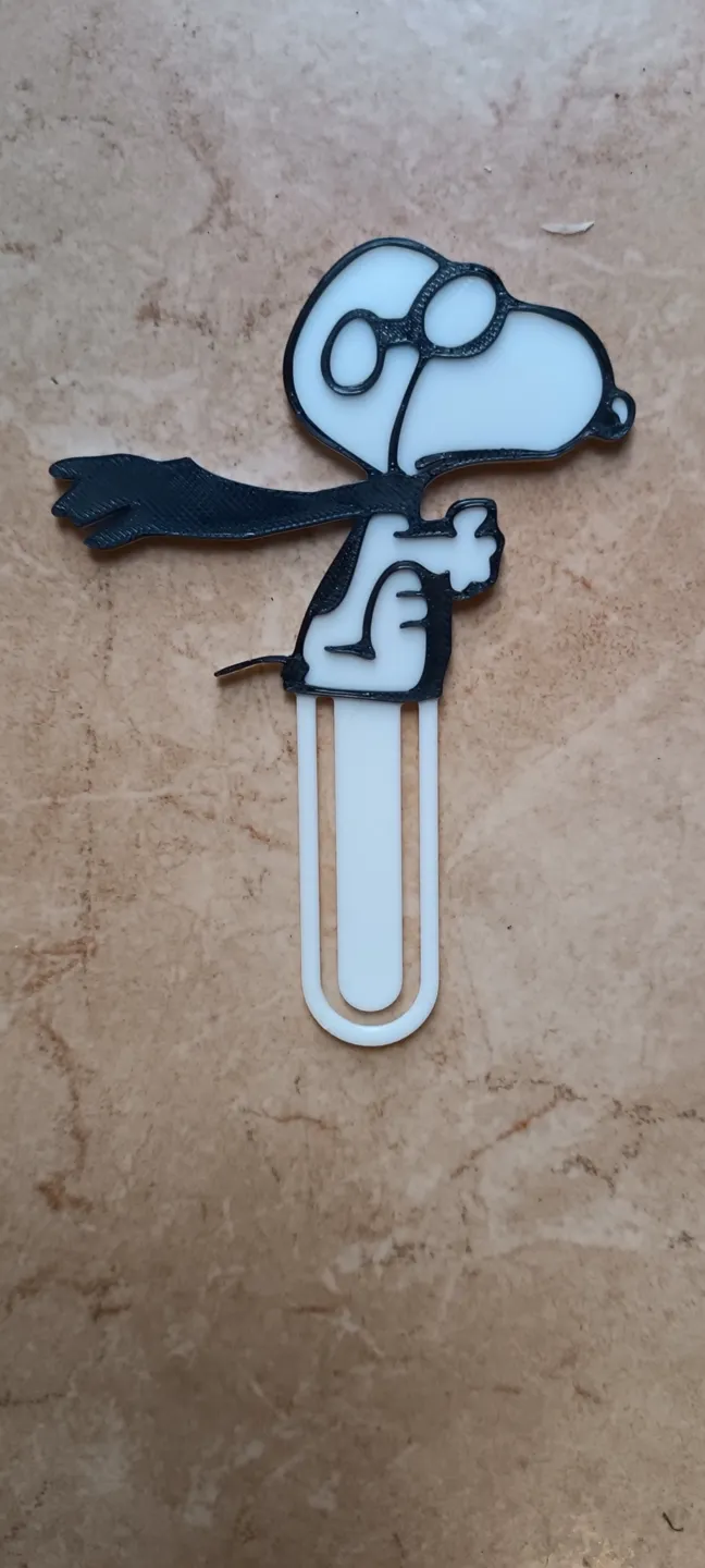 snoopy Bookmark by lellolello935 - MakerWorld