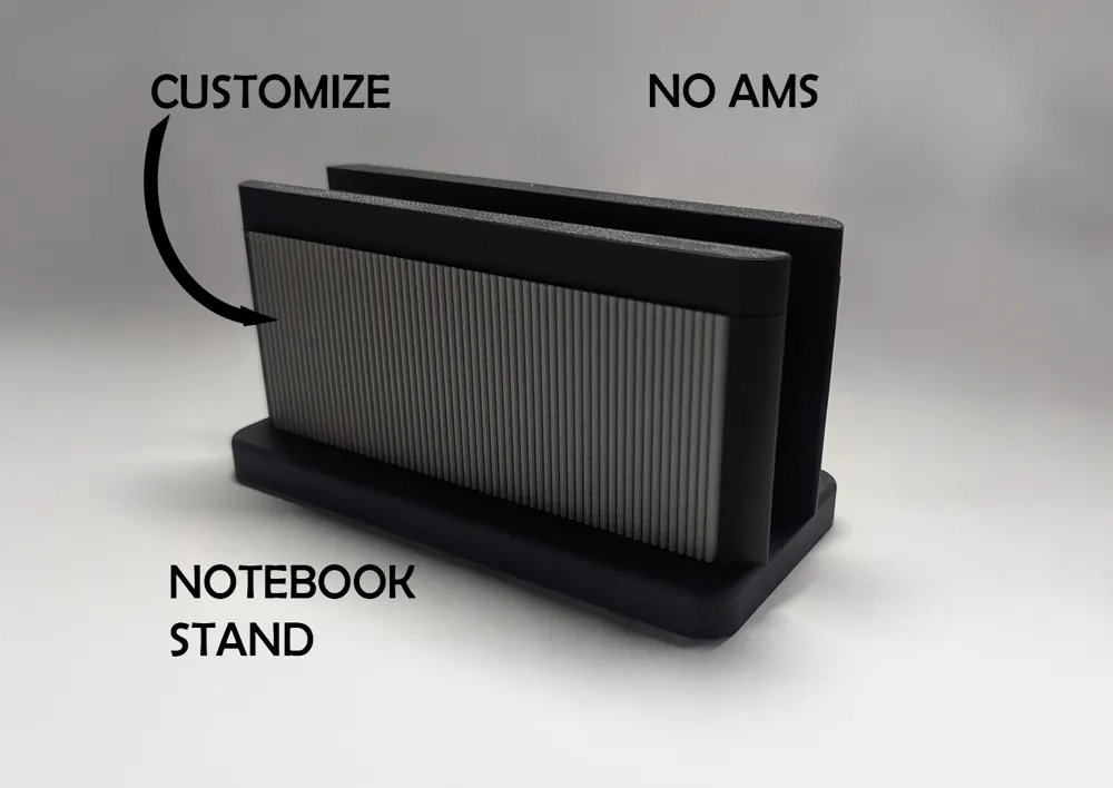 Laptop Vertical Stand | Customize - Free 3D Print Model - MakerWorld