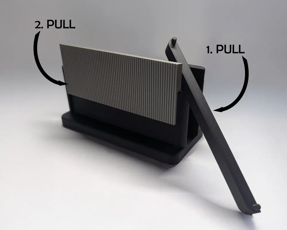 Laptop Vertical Stand | Customize - Free 3D Print Model - MakerWorld