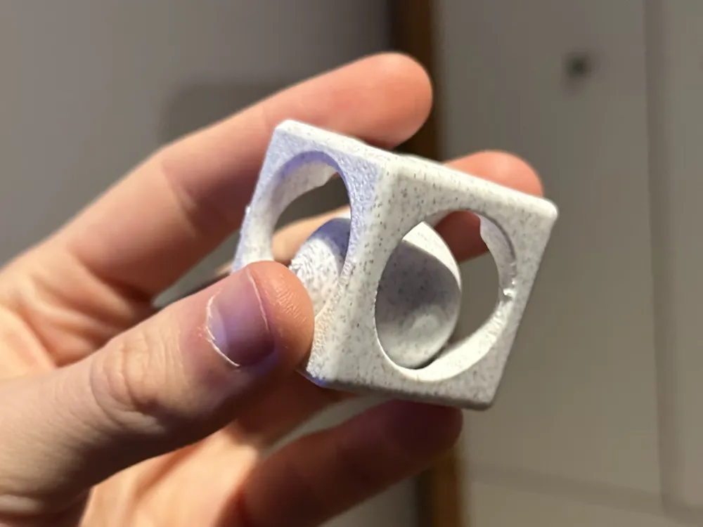 Impossible Ball in Cage (Fidget) - Print in Place by Gjörk MakerWorld ...