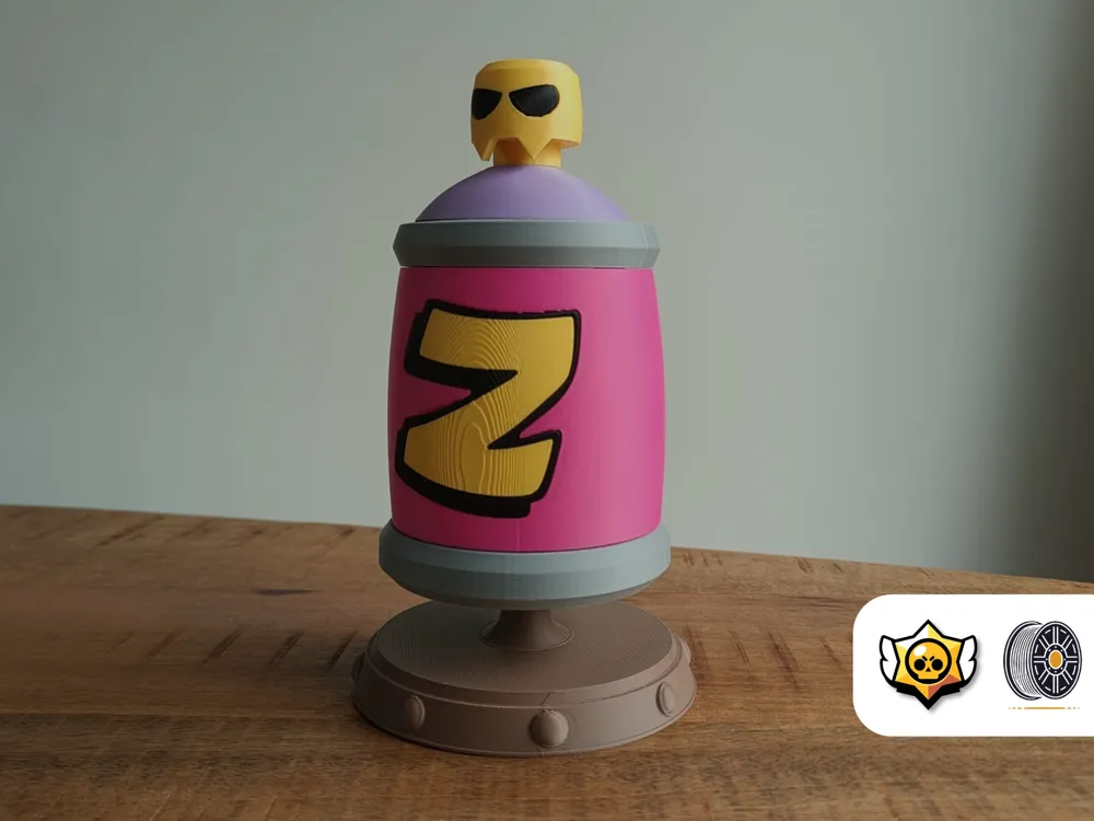 Piezas para exhibición de Brawl Stars | Grafiti de Emz | SIN AMS por ...