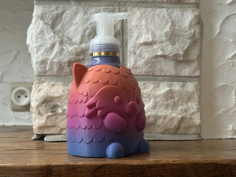 Fox Bath & Body Works Soap Holder SimplePrint - Free 3D Print Model ...