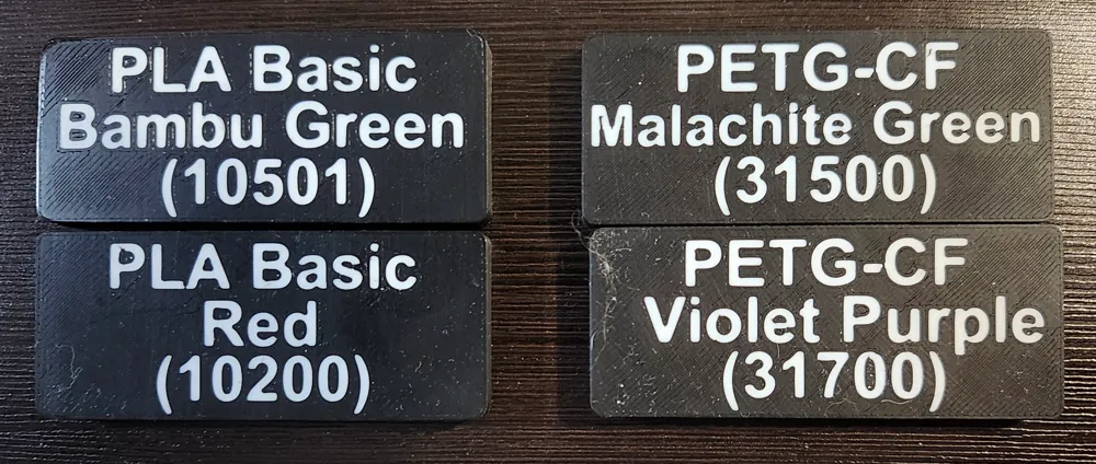 Spool Labels - Complete Bambu Lab Set by Ron.3D - MakerWorld