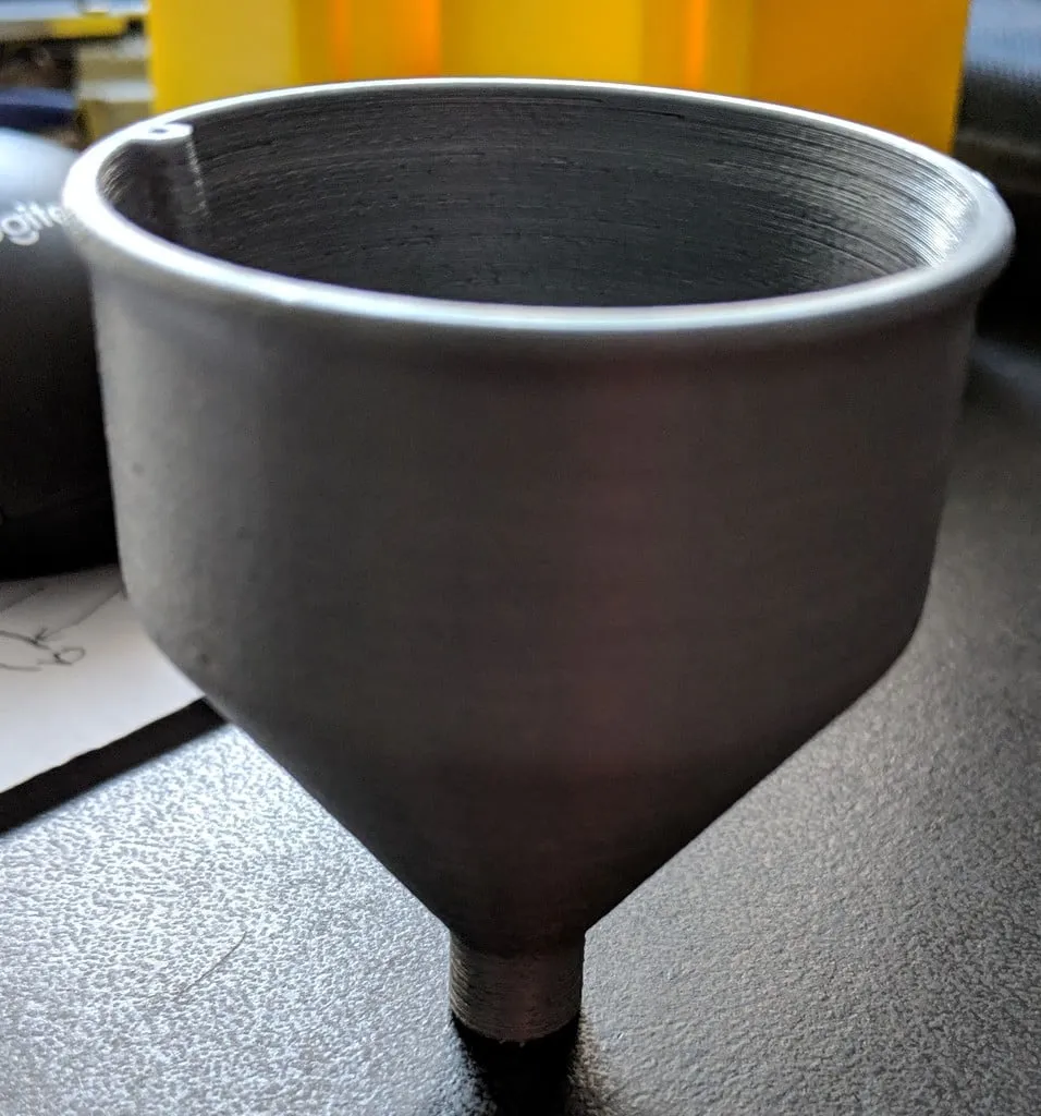 Flask Funnel with Vent by chadbadams - MakerWorld