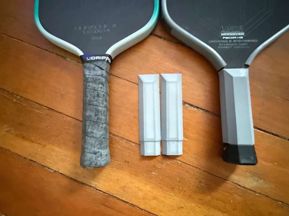 Superior Pickleball Handle - Free 3D Print Model - MakerWorld