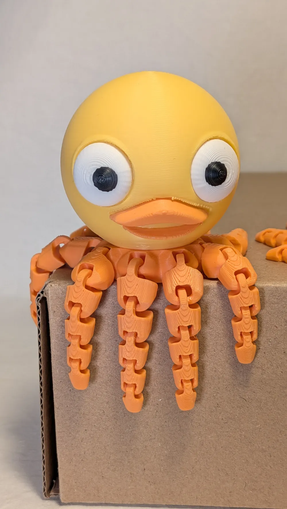 The Rubber Duck Octopus Articulated multiparts - Free 3D Print Model ...