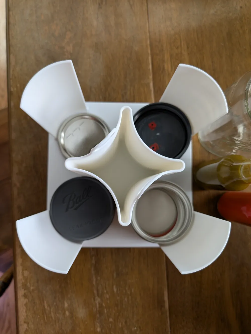 Wide Mouth Lid Holder - Quad Version by Ryan.Schnell MakerWorld ...