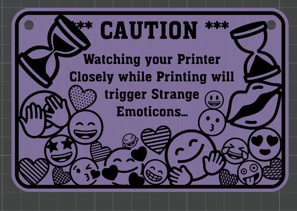 Caution - Watching Printer Closely will trigger Strange Emoticons by ...