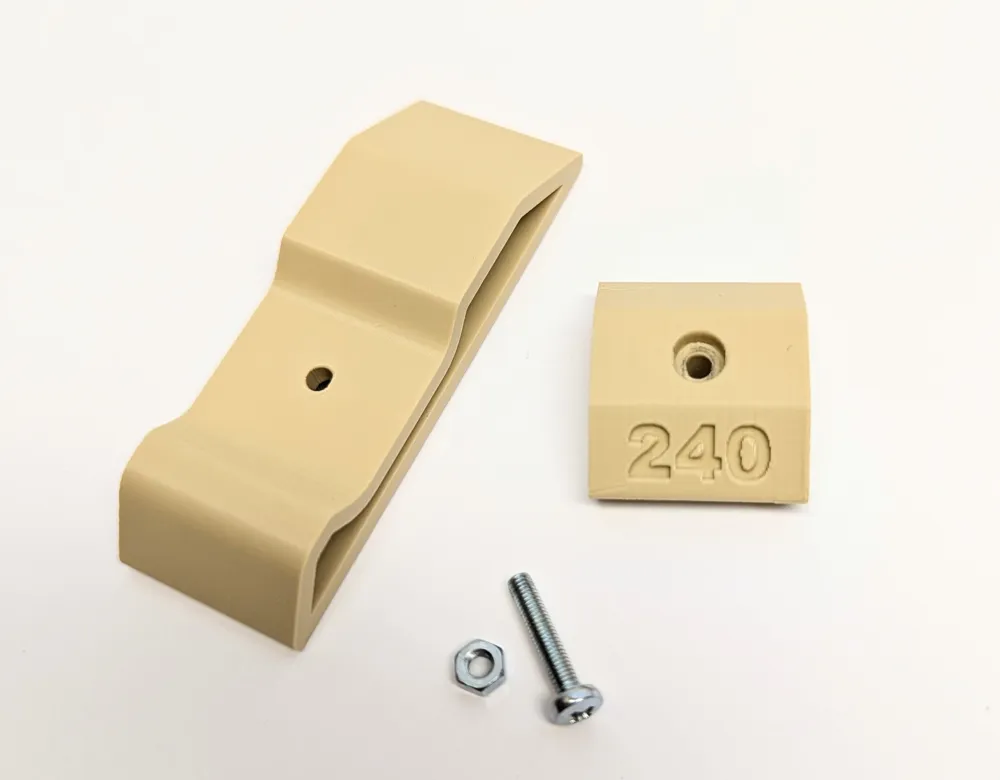 Mini Sanding Block - 5 grits (160mm x 25mm paper) - Free 3D Print Model ...