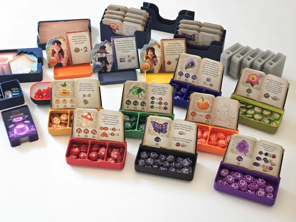 Quacks: All In Edition - Organizer Insert - Free 3D Print Model ...