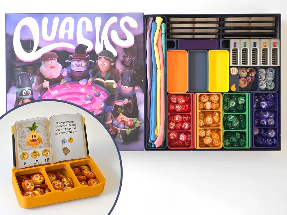 Quacks: All In Edition - Organizer Insert - Free 3D Print Model ...