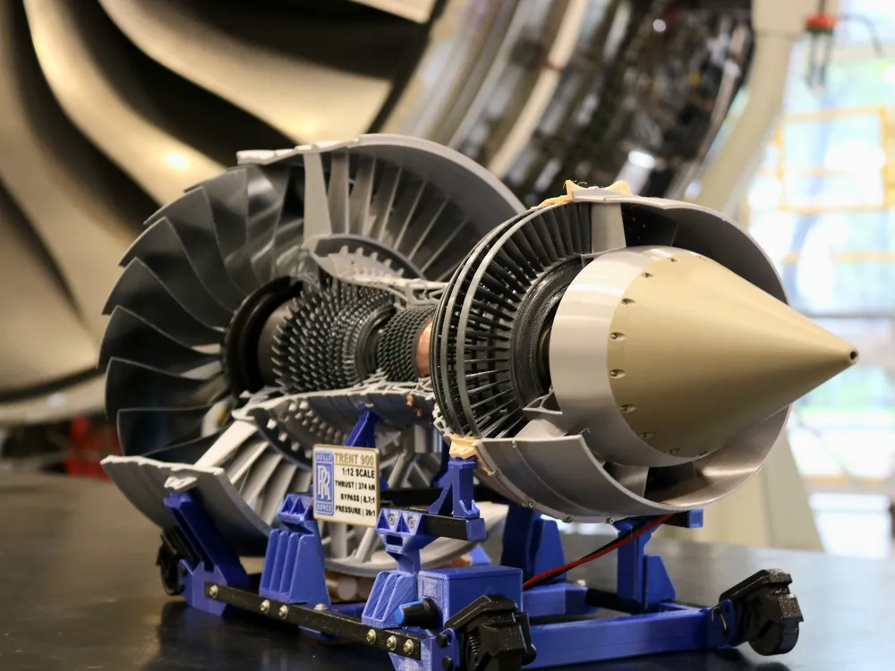 Trent 900 Turbofan Jet Engine Model Remixed by matt2ukai MakerWorld ...