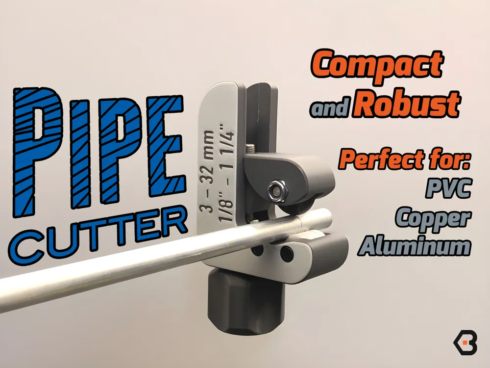 Compact Pipe Cutter by 3D KIMBA MakerWorld: Download Free 3D Models