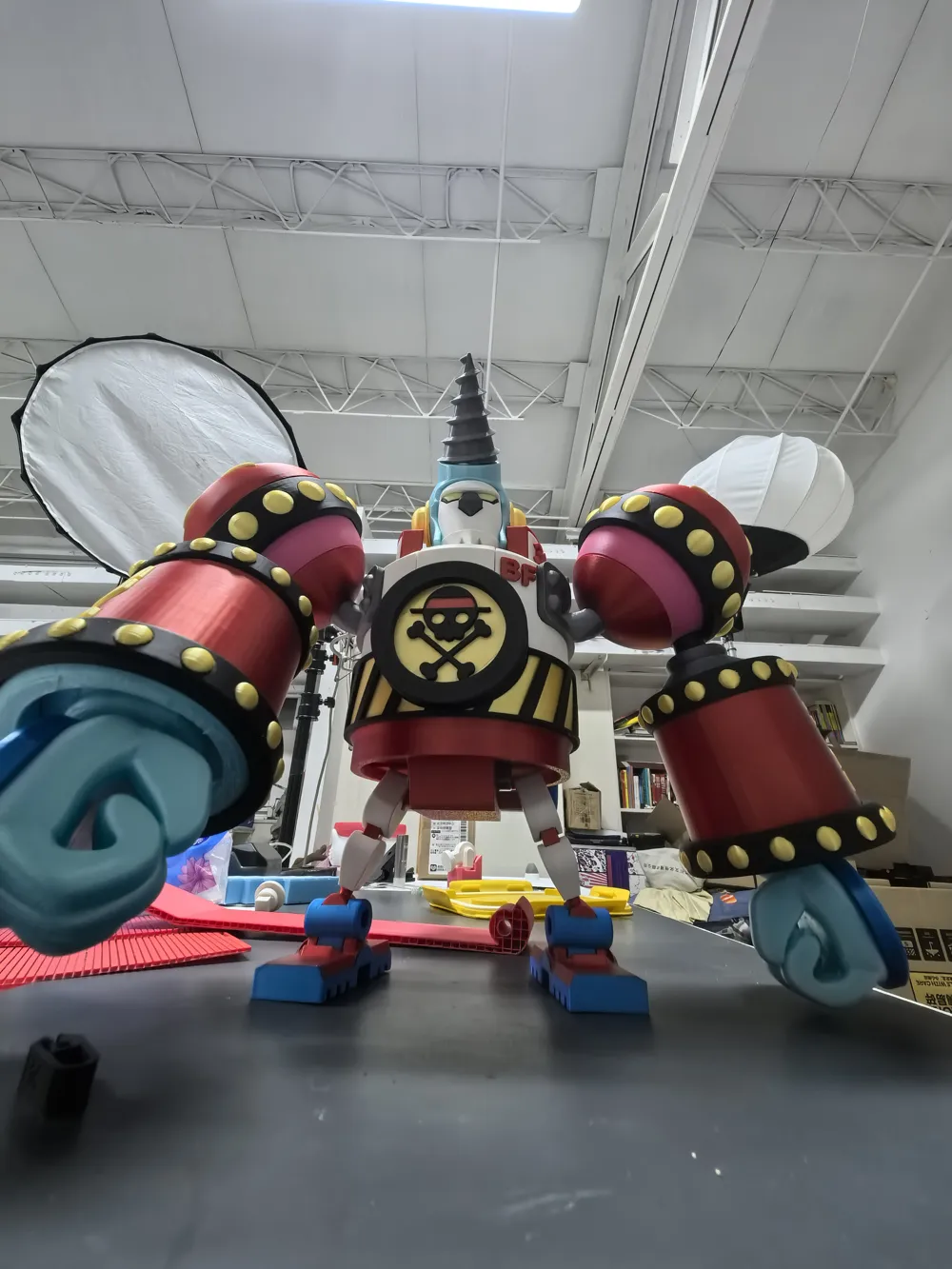 Iron Pirate General Franky One Piece - Free 3D Print Model - MakerWorld