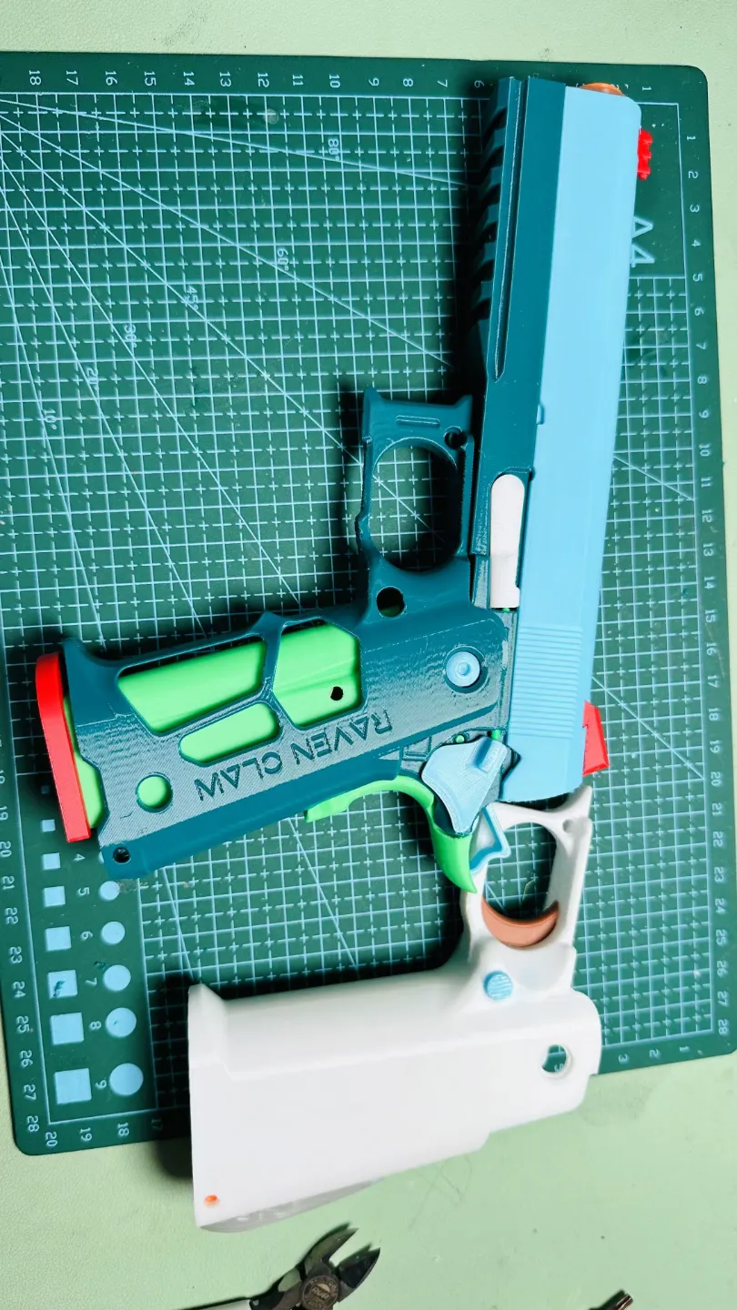 RAVEN Grip for STI 2011（BEST 1911） - Free 3D Print Model - MakerWorld