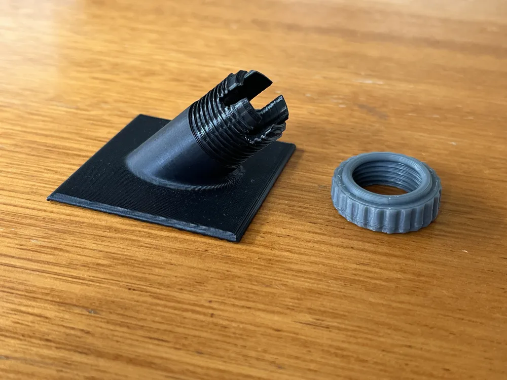 Dash Cam Mount - 15mm ball mount - Free 3D Print Model - MakerWorld