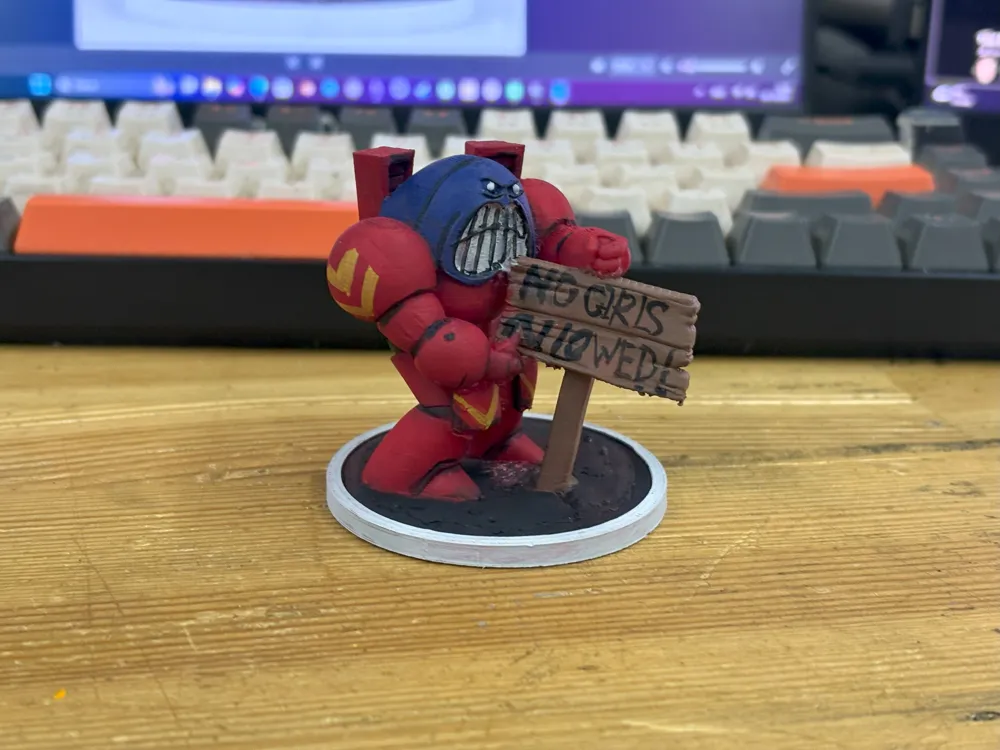 SPACE KING space king no girls allowed Flashgitz by Redsing_ART MakerWorld: Download Free 3D Models