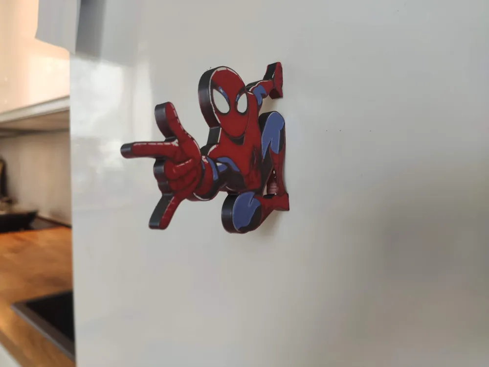 Magnetic Spiderman - Free 3D Print Model - MakerWorld