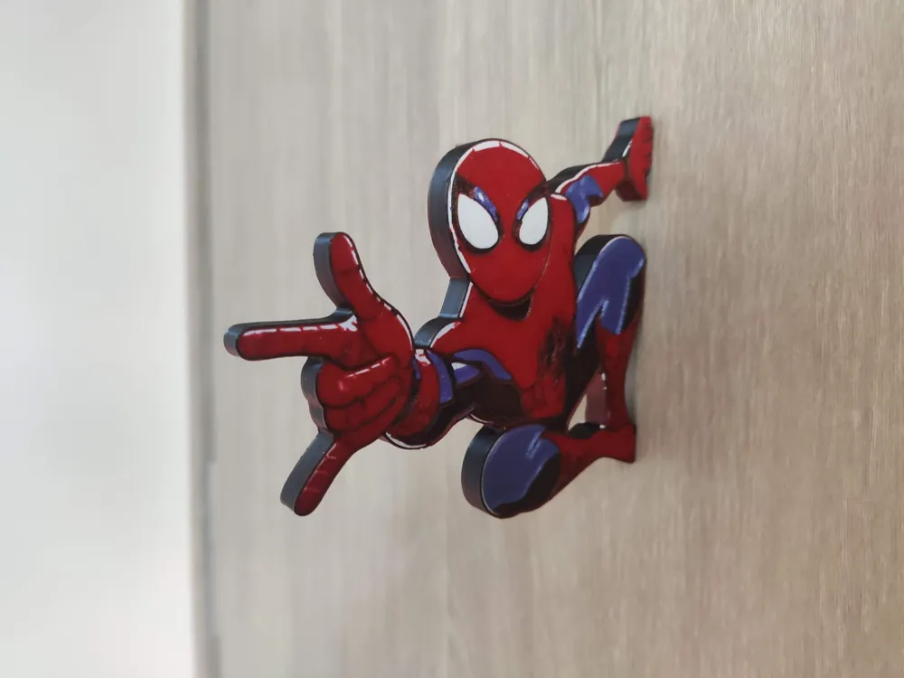 Magnetic Spiderman - Free 3D Print Model - MakerWorld