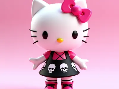 Hello kitty 3d print model download - MakerWorld