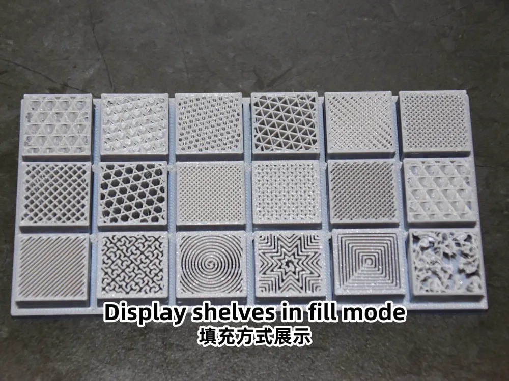 Sparse infill pattern show（填充方式展示） by CC - MakerWorld