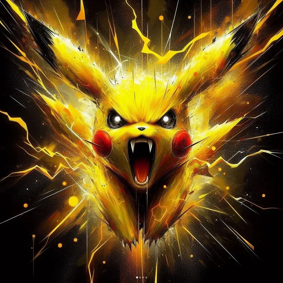 Pikachu Led Backlight Hueforge by Expert Druku 3D - MakerWorld