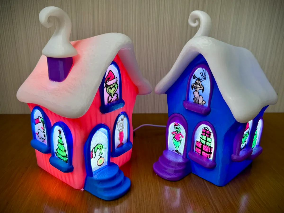 Maison de Whoville – Édition lumineuse Grinchmas par speide777 ...