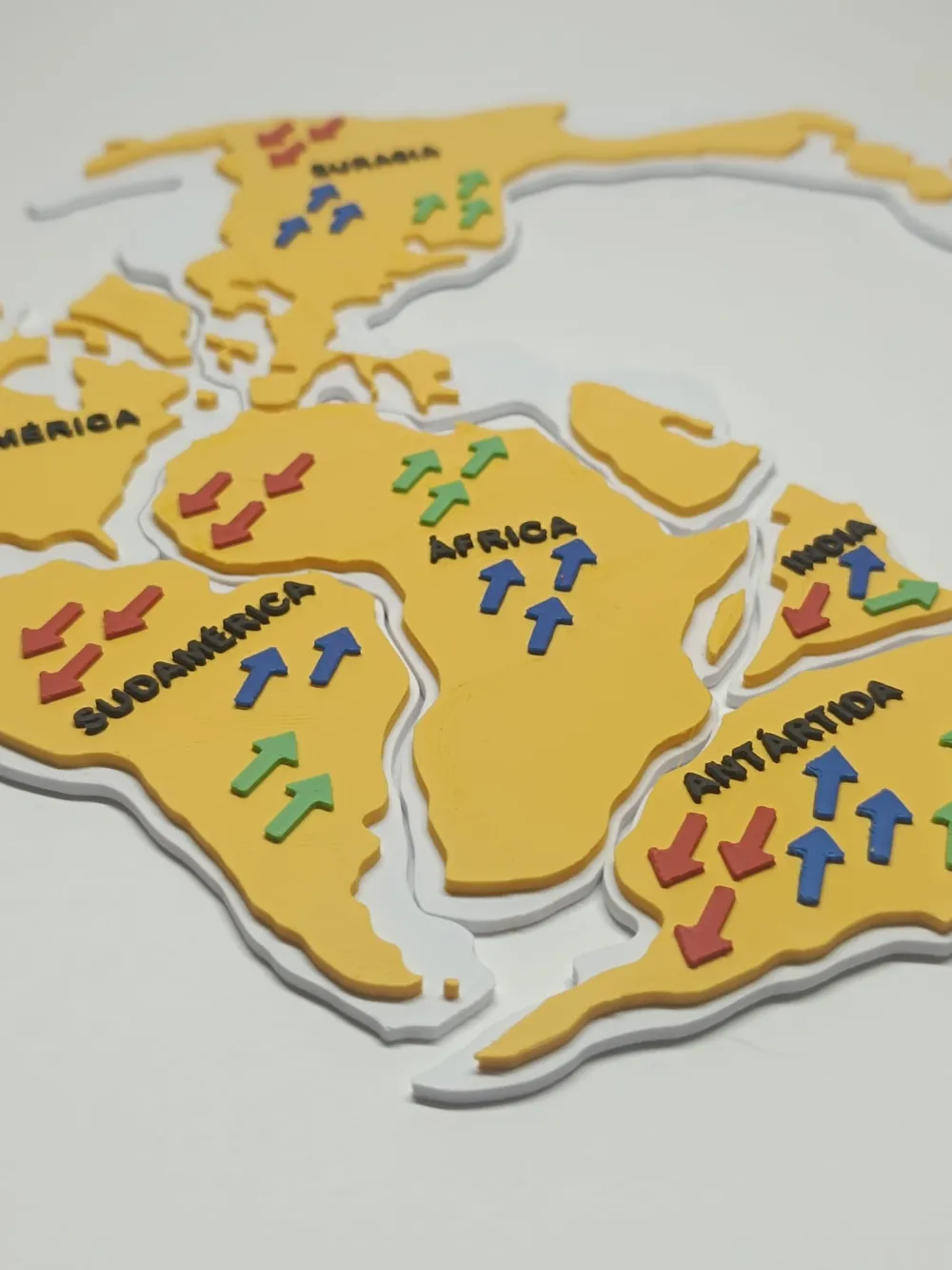Pangaea Puzzle | Paleomagnetism by ialgarra MakerWorld: Download Free ...