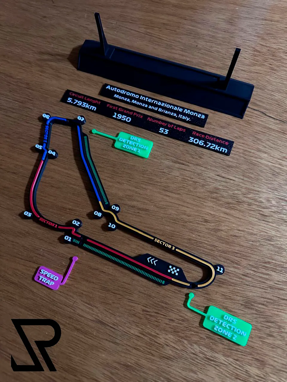 F1 Monza circuit display stand by RJota3D MakerWorld: Download Free 3D ...