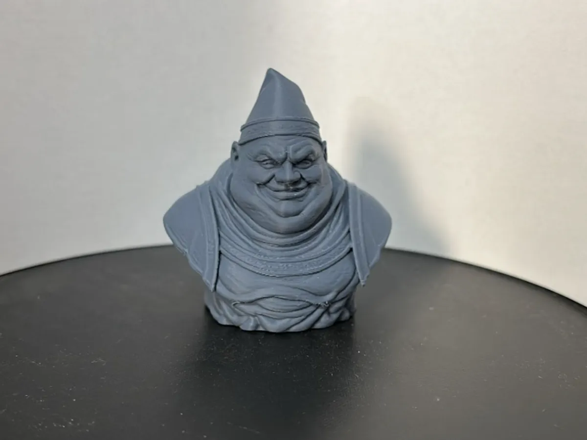 Busts: Fat Arrogant Mage (DnD) - Free 3D Print Model - MakerWorld