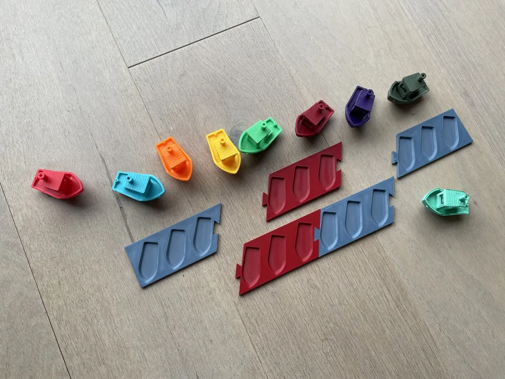 The ultimate modular Benchy display 30° angle Remixed by ...