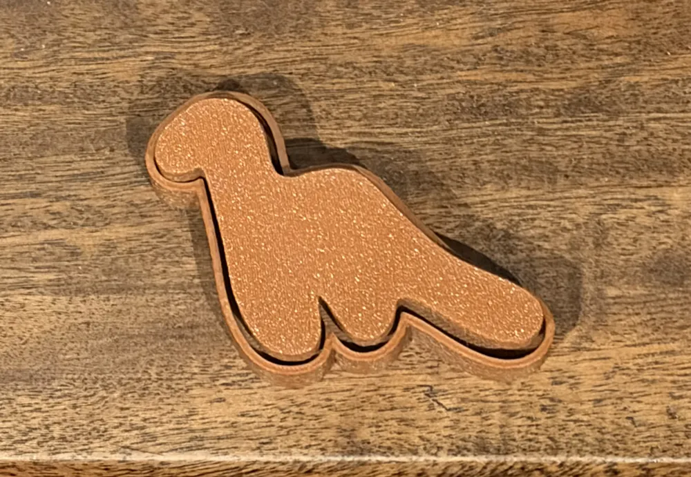 Brachiosaurus Dino Nugget Fidget Clicker by Jojo Ohebshalom MakerWorld ...