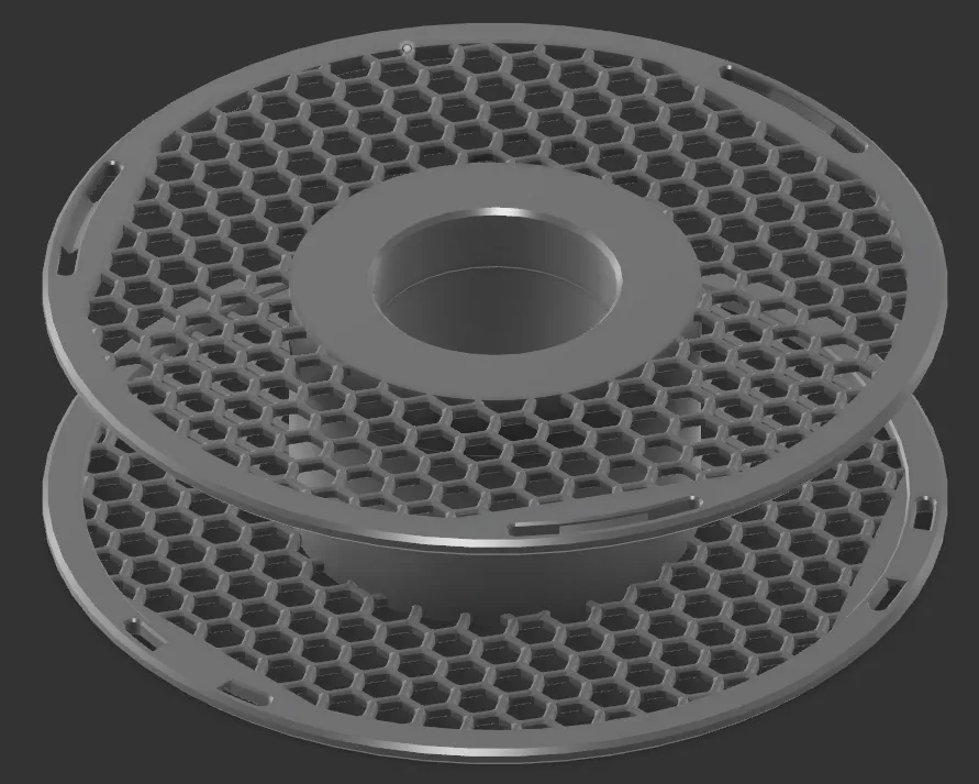 Reusable filament master spool fit eSun Refilament by Yoggoth - MakerWorld