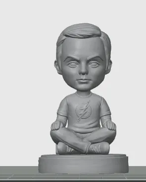 SITTING BIG BANG THEORY - Free 3D Print Model - MakerWorld