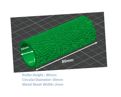 Leather Texture Roller by agnosticon - MakerWorld