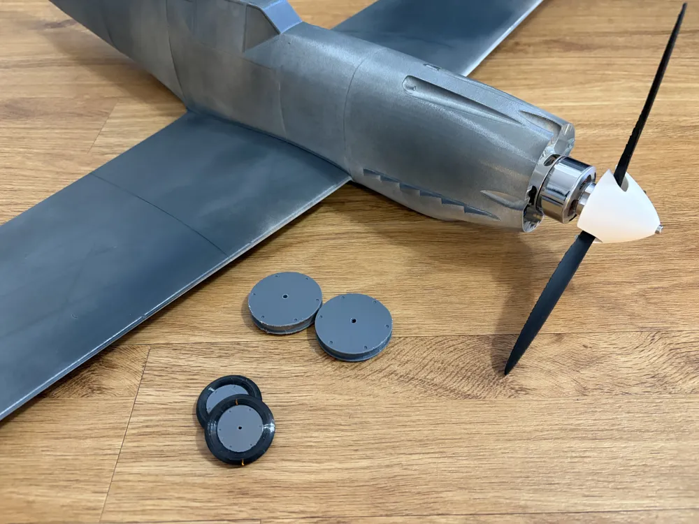 Messerschmidt BF 109/ME 109 Tire Casings/Tires - Free 3D Print Model ...