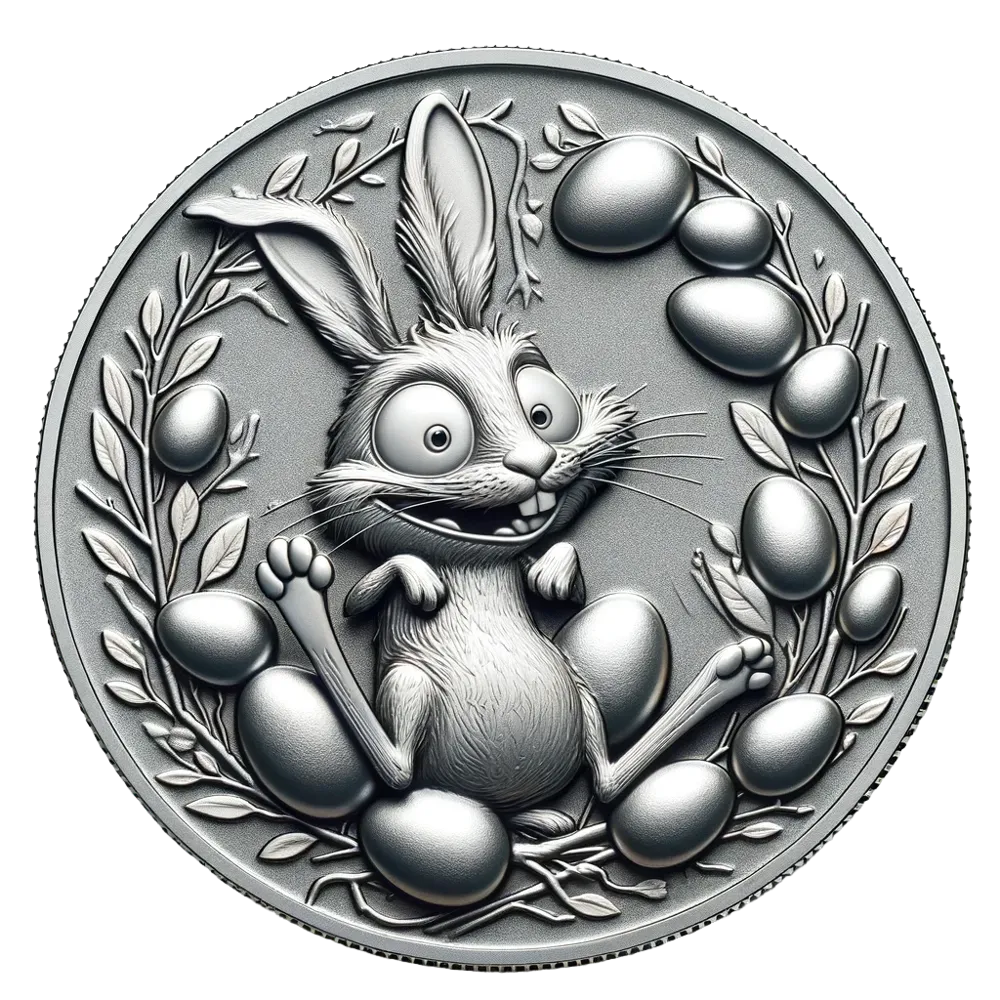 Easter Bunny Coin by sduppleganger - MakerWorld