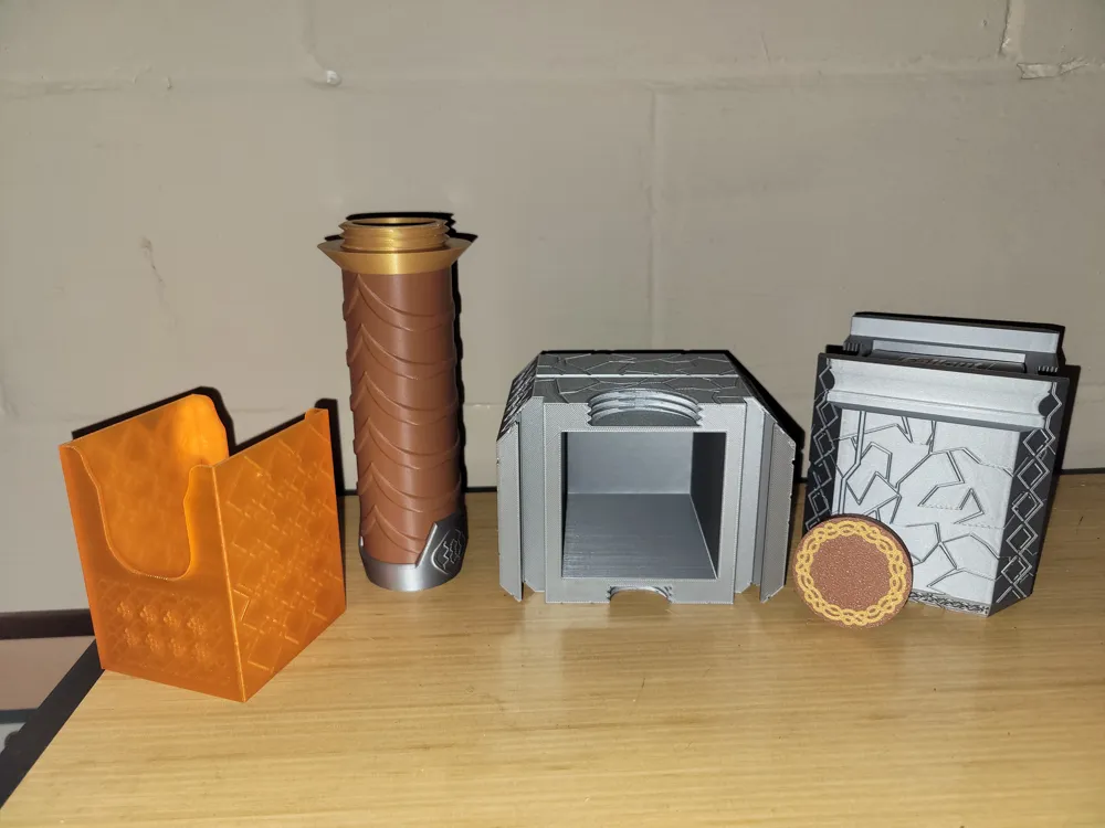 Thor's Hammer MTG Double Commander Deck Box - Free 3D Print Model ...